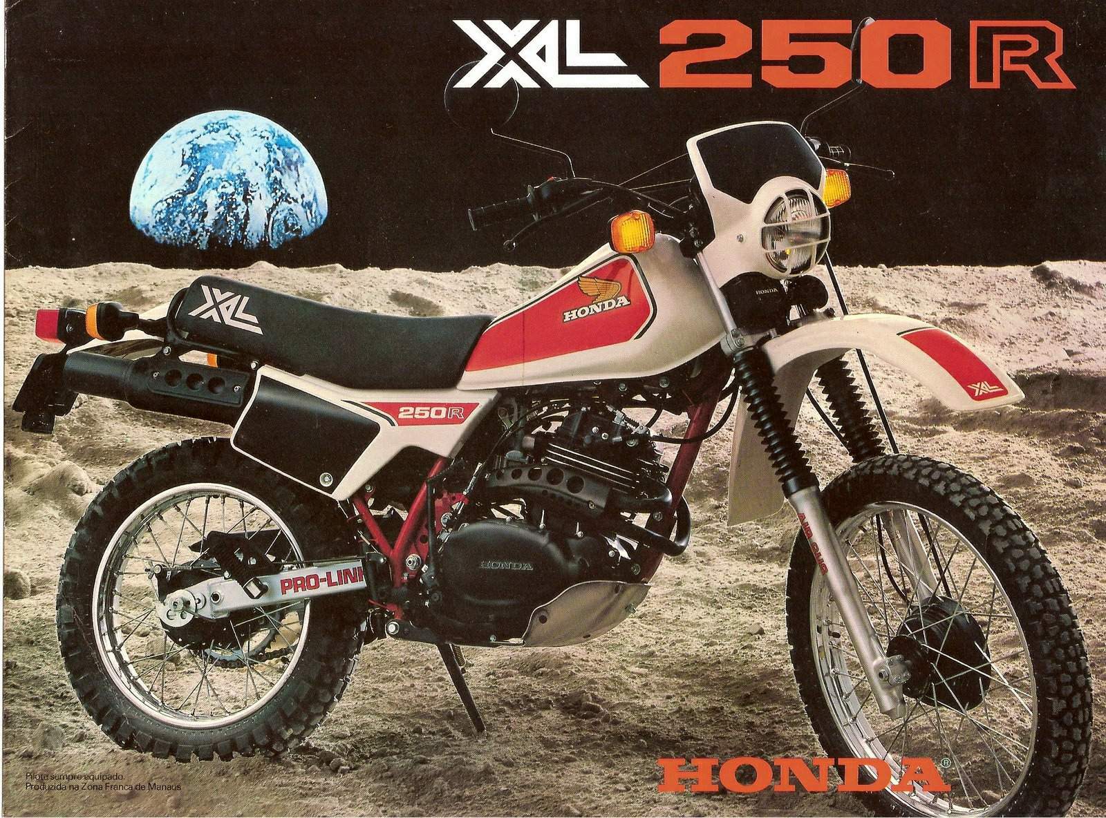 Honda XL 250R 1983 Technical Specifications Honda XL 250R 1983 Technical Specifications